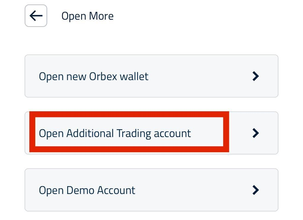 Applying for a Real Sub-Account – Orbex Help Center