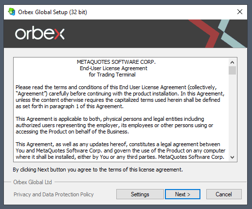 How to install MT4 on Windows – Orbex Help Center